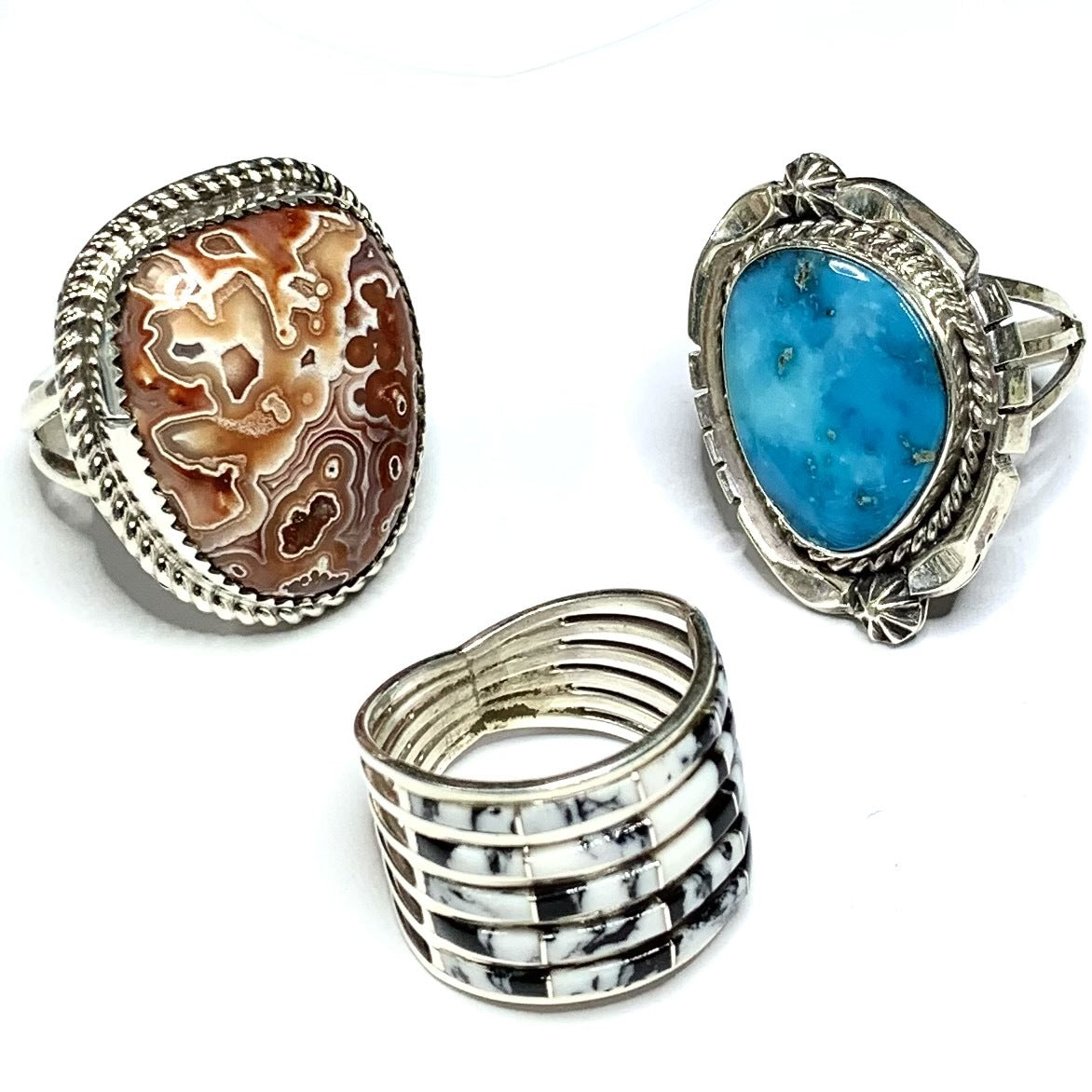 Stylish Sterling Silver Gemstone Rings Collection – agrainofsand-usa